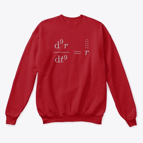 Cursed Math Memes: Newton's Abomination, Classic Crewneck Sweatshirt ...
