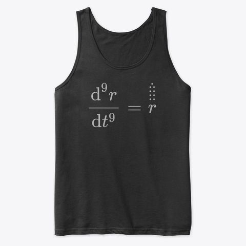 Cursed Math Memes: Newton's Abomination, Premium Tank Top – Stemerch